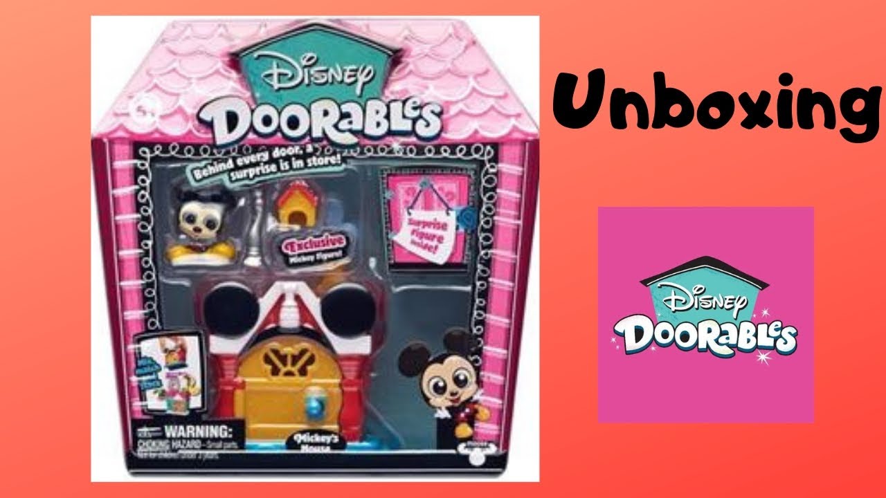 Unboxing Disney Doorables Mickeys House Stackables - YouTube