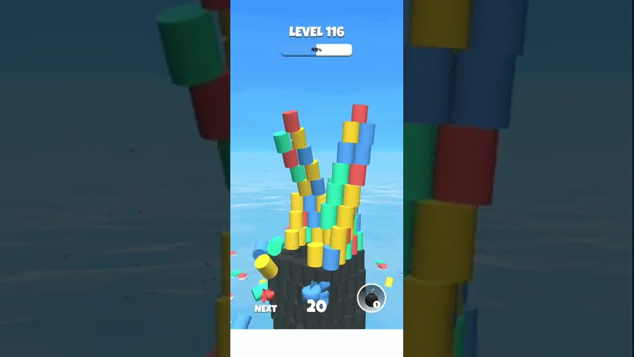 Tower Color game level 116 #||All best game talent - YouTube