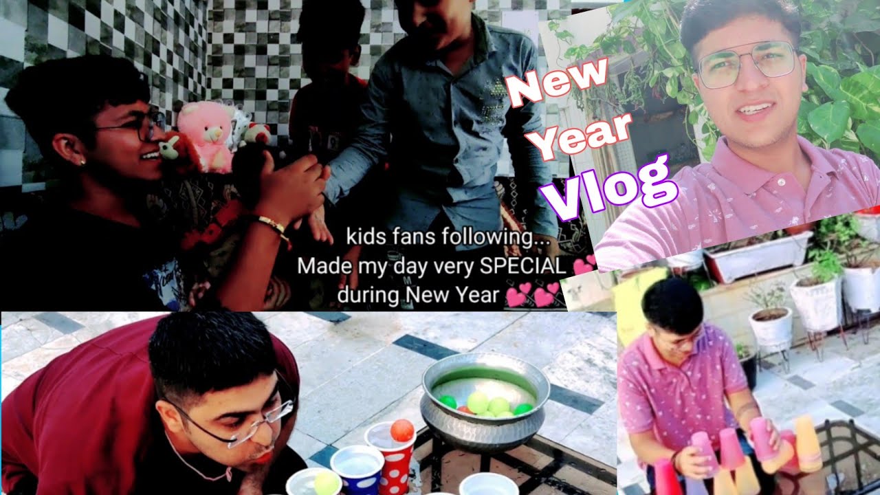 New Year Vlog & Games | #vlogs #dailyvlogs #newyearvlog - YouTube