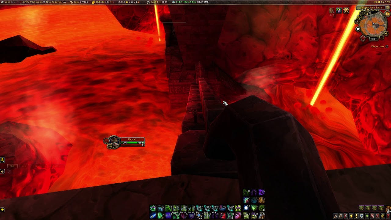 WoW Blackrock Depths instance entrance (from Searing Gorge) - YouTube
