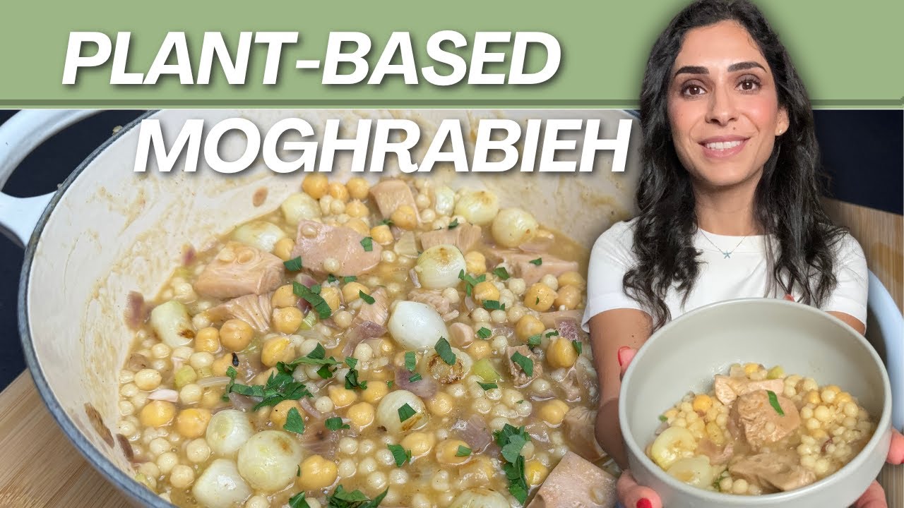 PLANT-BASED Moghrabieh - YouTube