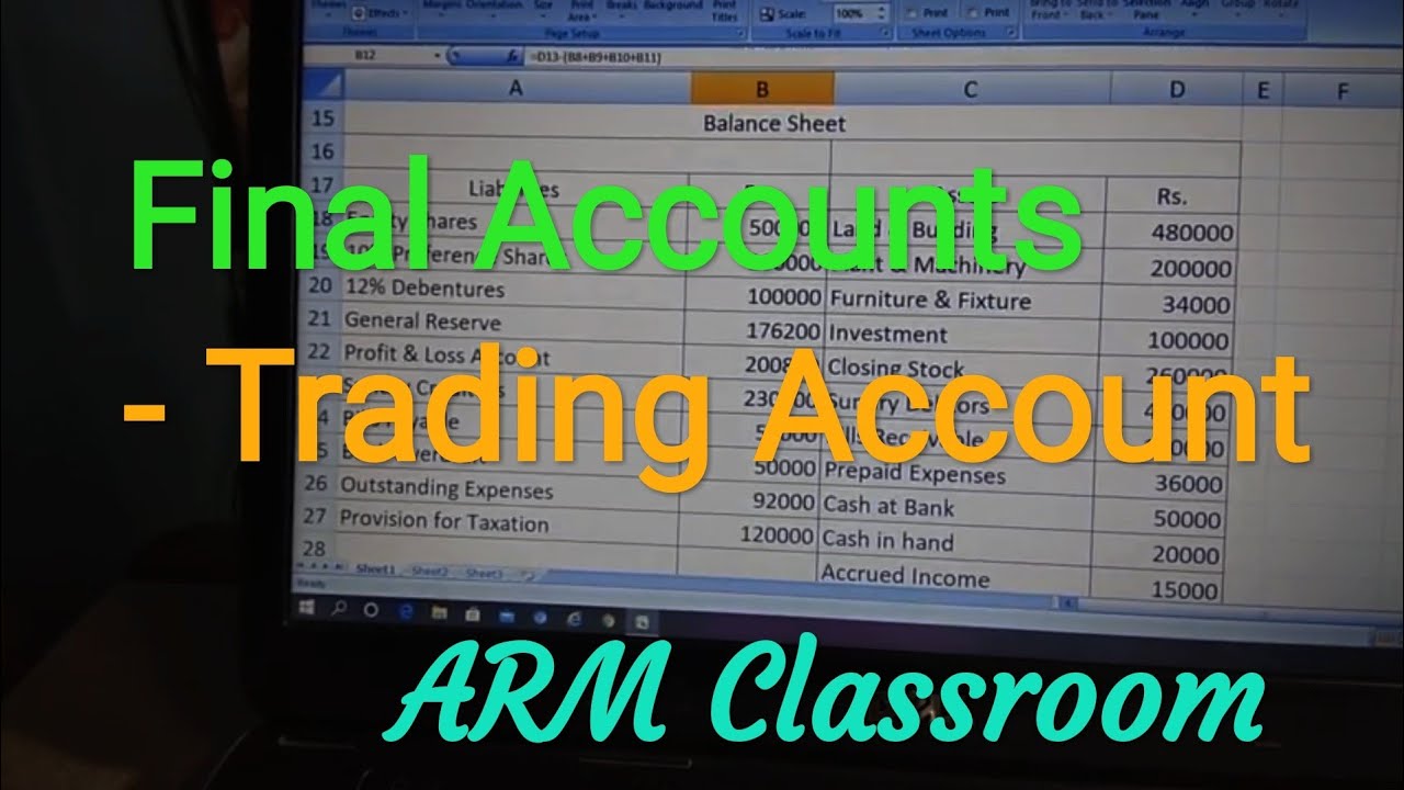 Trading Account - YouTube