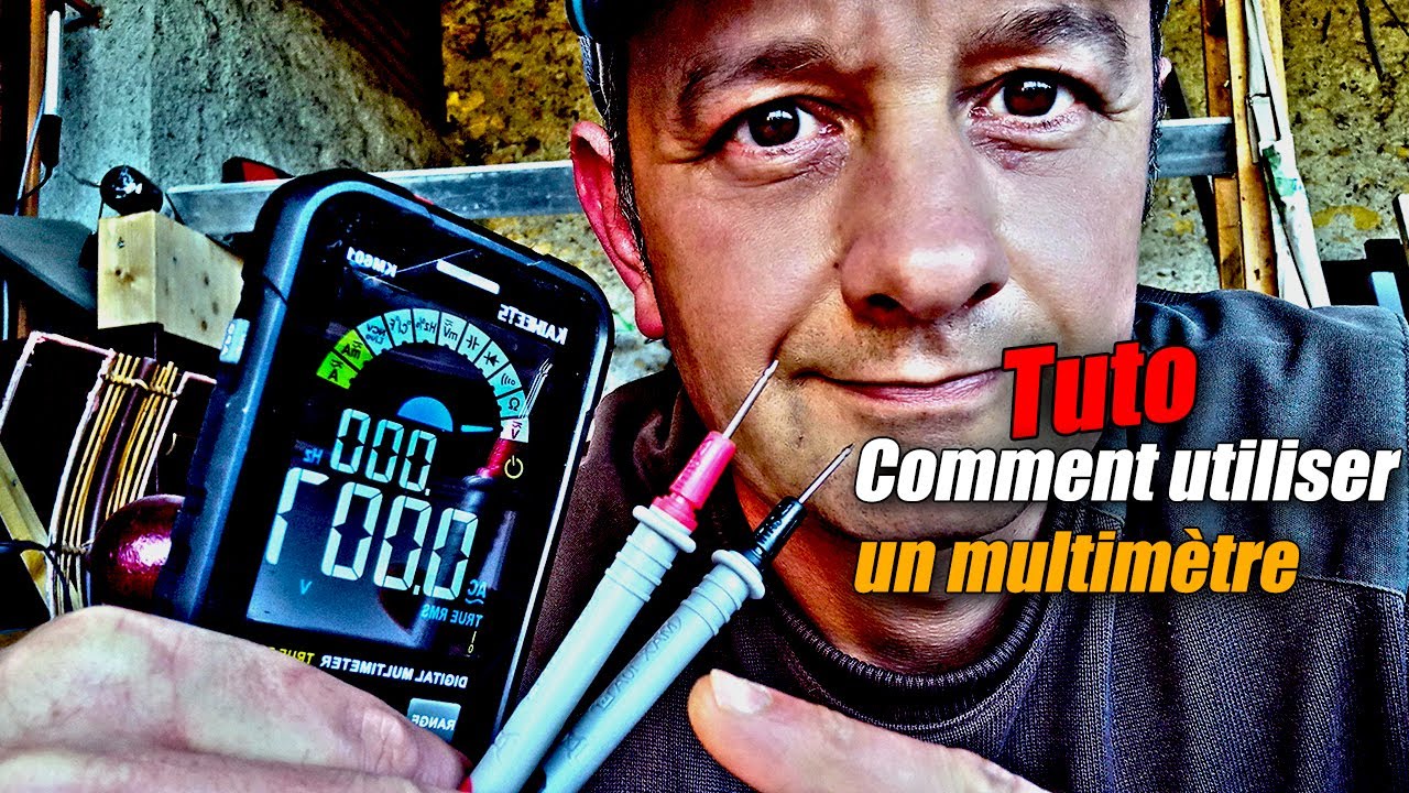 Comment utiliser un multimètre - YouTube
