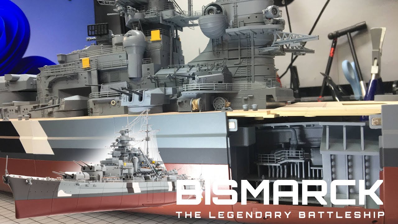 Agora Model's Bismarck The Legendary Battleship - Pack 8 - Stages 81-92 ...