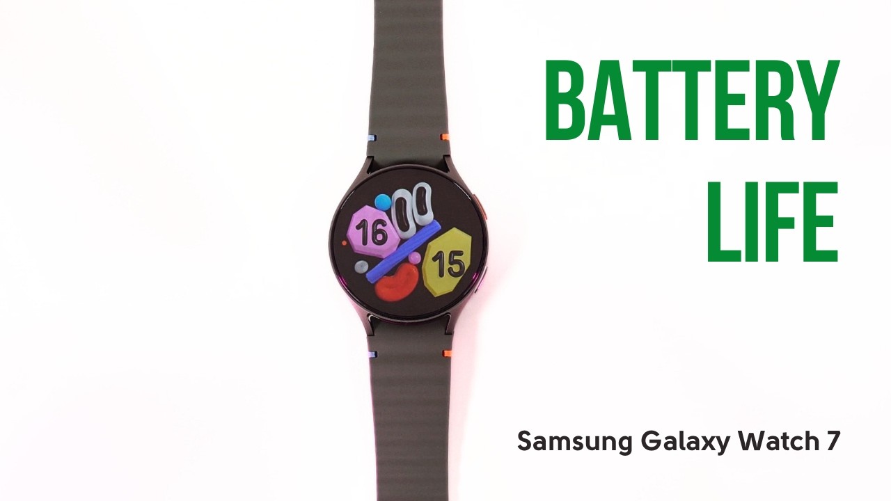 Battery Life: Quick and Clear Overview on Samsung Galaxy Watch 7 - YouTube