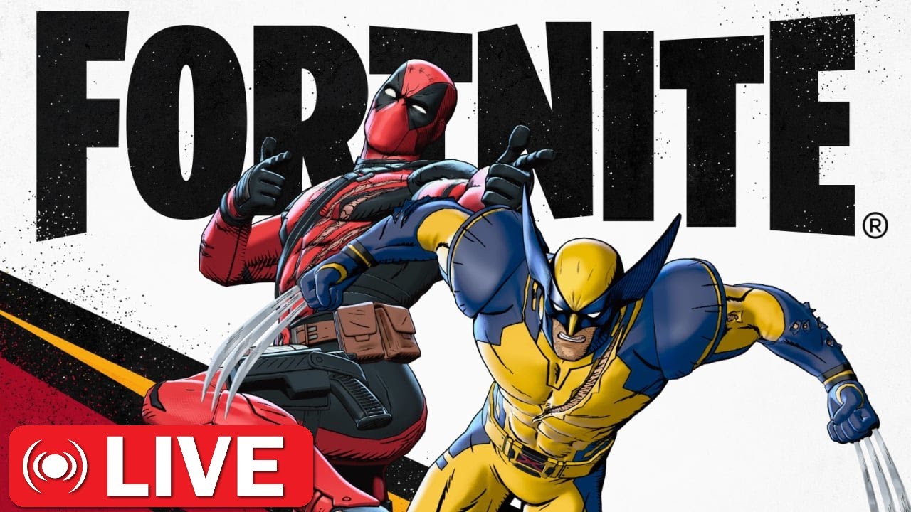 NEW DEADPOOL AND WOLVERINE SKINS IN FORTNITE DAY 2 - YouTube