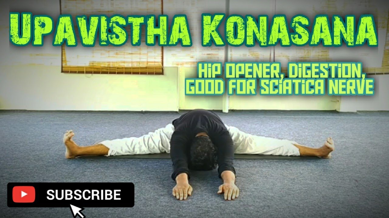 Upavistha konasana (Wide Angle Seated Forward Bend) - YouTube