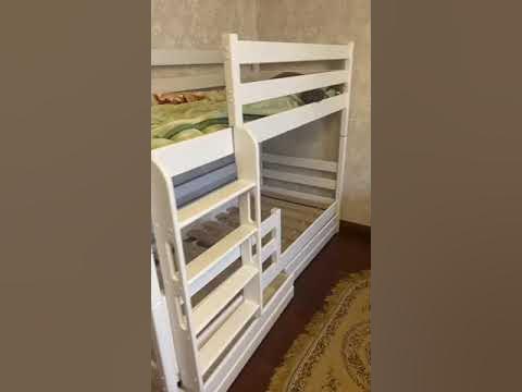 Кровать двухъярусная “Трансформер” из массива березы. Отзыв клиента ...