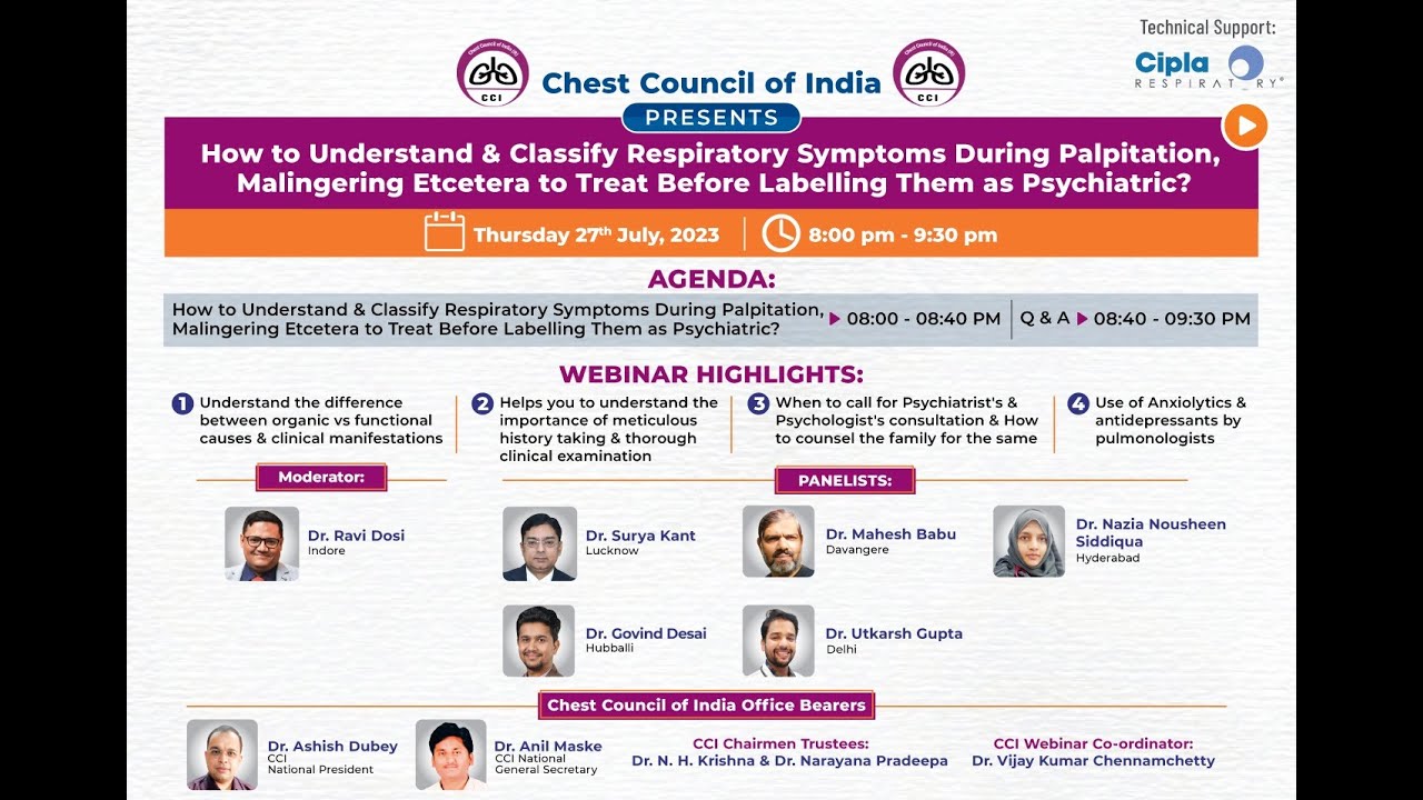 How to Understand & Classify Respiratory Symptoms During Palpitation ...