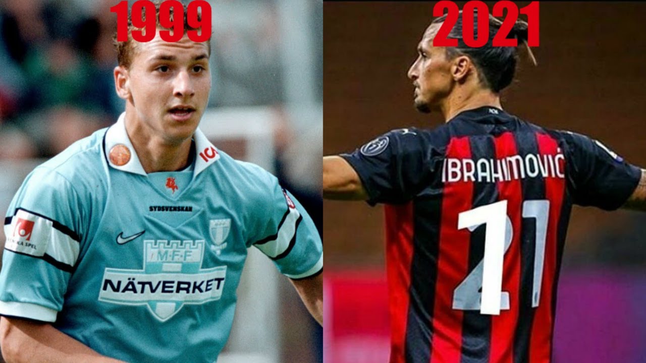 Zlatan Ibrahimovic's Career (1999-2021) ★Then and Now★ - YouTube