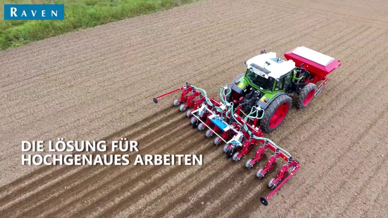 Raven Precision - GPS Gerätelenkung - CR12 Bedienterminal - YouTube