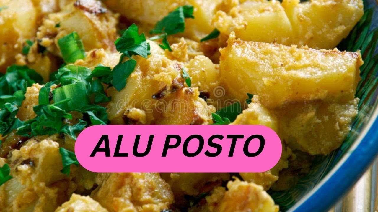 How to Make Bengali Aloo Posto | Potato with Poppy Seeds | Easy Recipe ...