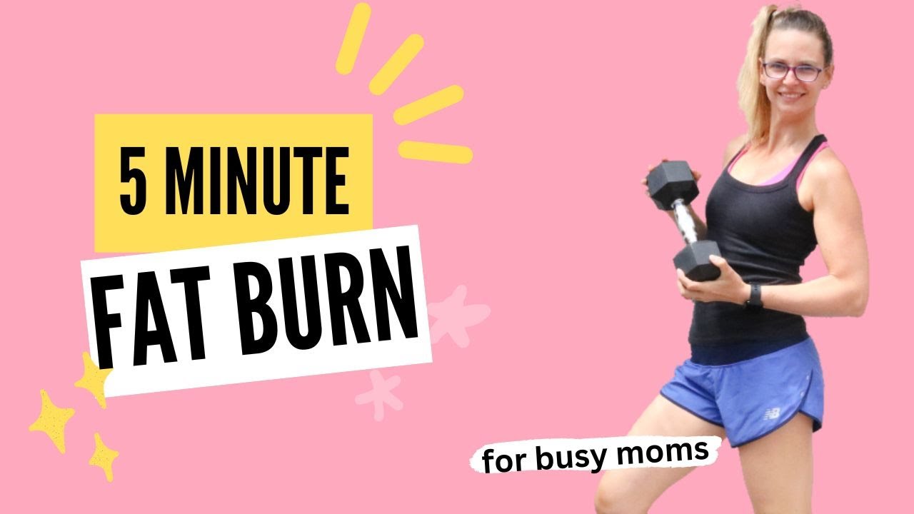 5 Minute Workout For Busy Moms To Increase Energy - YouTube