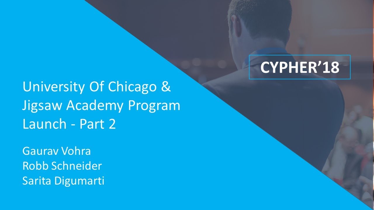 University of Chicago & Jigsaw Academy program launch - Part 2 - YouTube