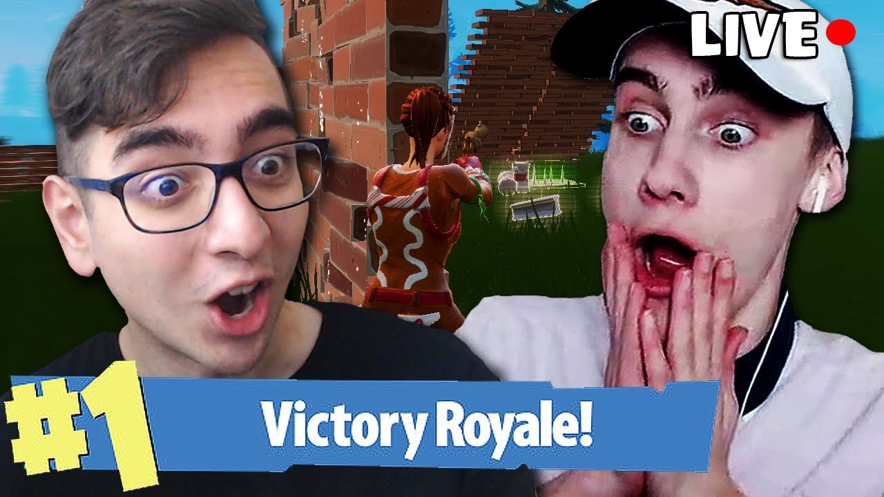 LIVE FORTNITE BATTLE ROYALE DUO MET DUTCHTUBER! - YouTube
