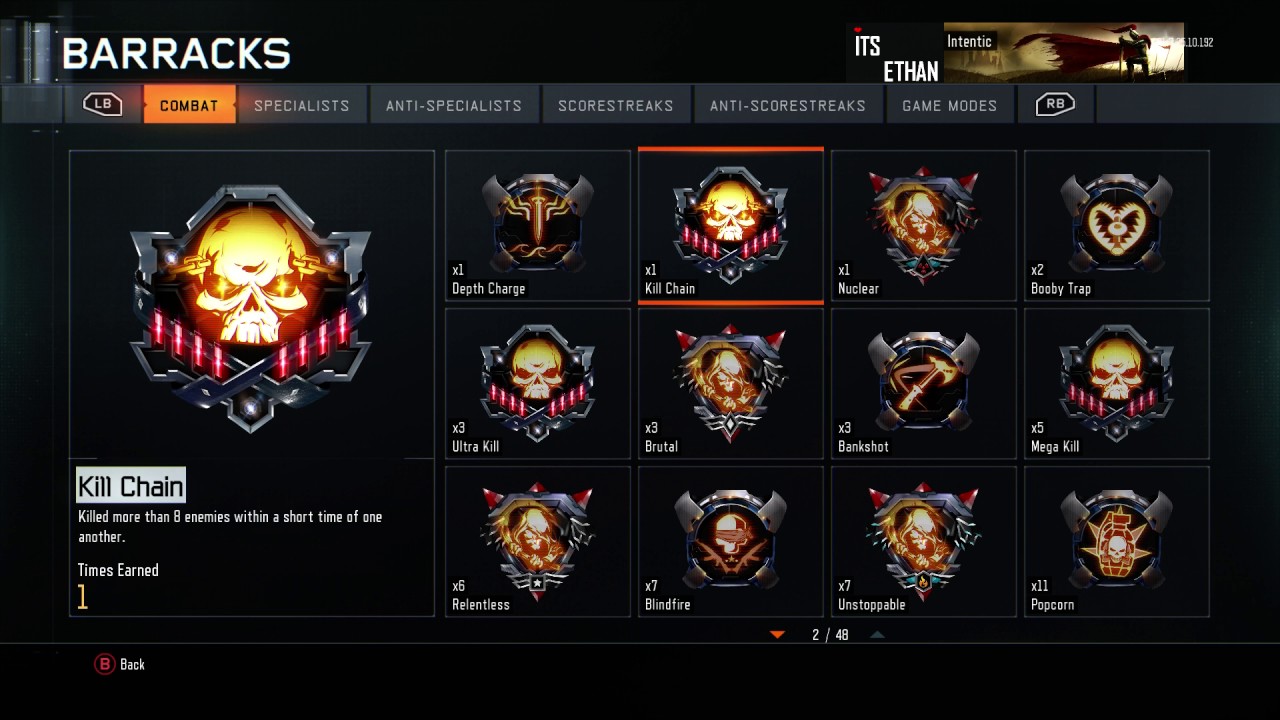 Black Ops 3 BO3 Prestige Master Reviewing Stats! - YouTube