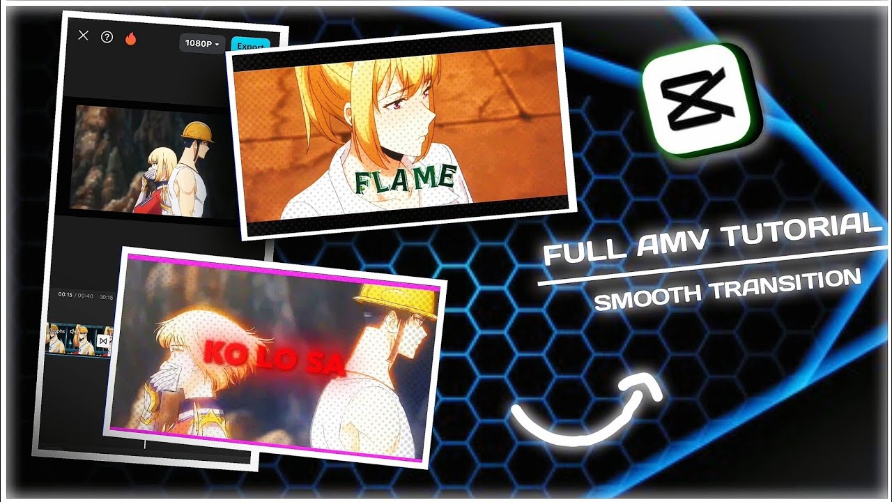 AMV Edit Tutorial Capcut | Capcut Smooth AMV Tutorial | - YouTube