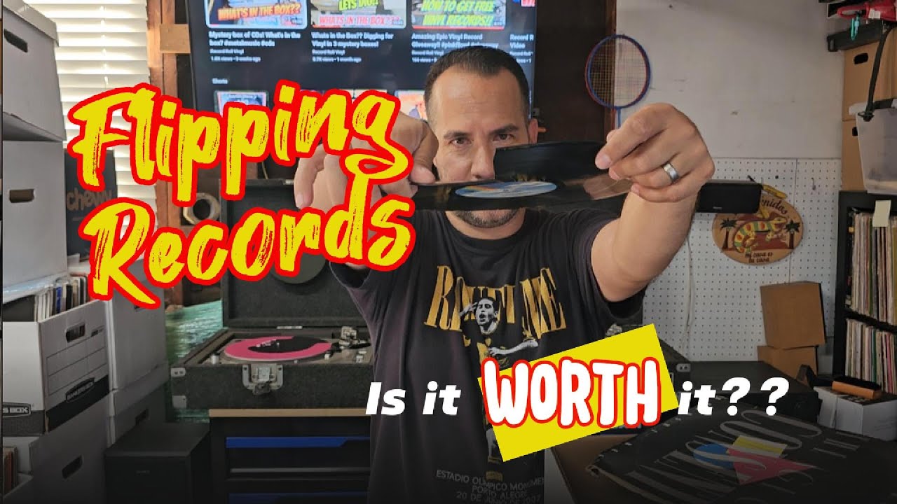 Flipping Vinyl Records, Is it worth it? #vinylcommunity #vinylrecords # ...