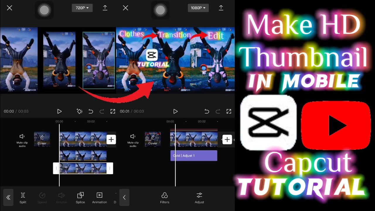 How To Make Best Youtube Thumbnail In Mobile | Create Thumbnail Using ...
