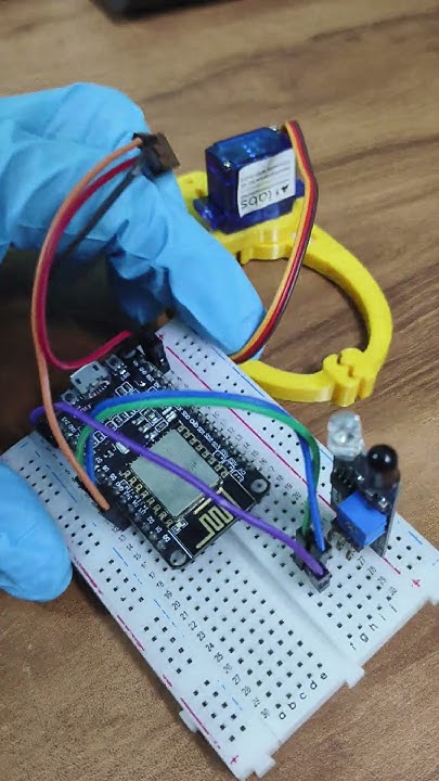 Robotic finger control with Nodemcu 8266 #arduinoproject # ...