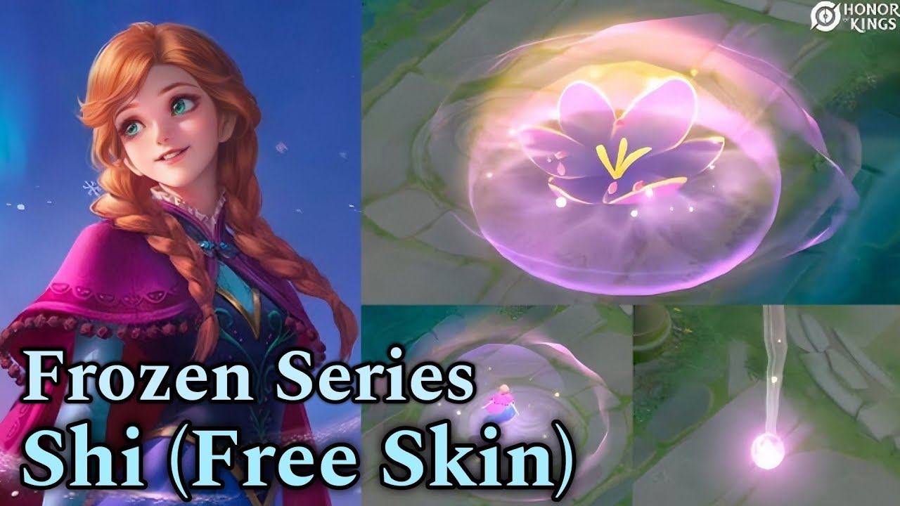 Free Skin - Honor Of Kings × Frozen (Shi) New Skin!! - YouTube