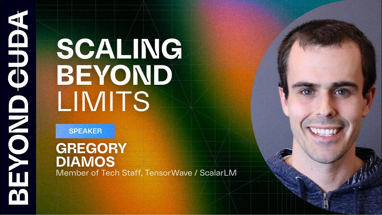 Scaling Beyond Limits w/ Gregory Diamos , Co-Founder @ ScalarLM ...