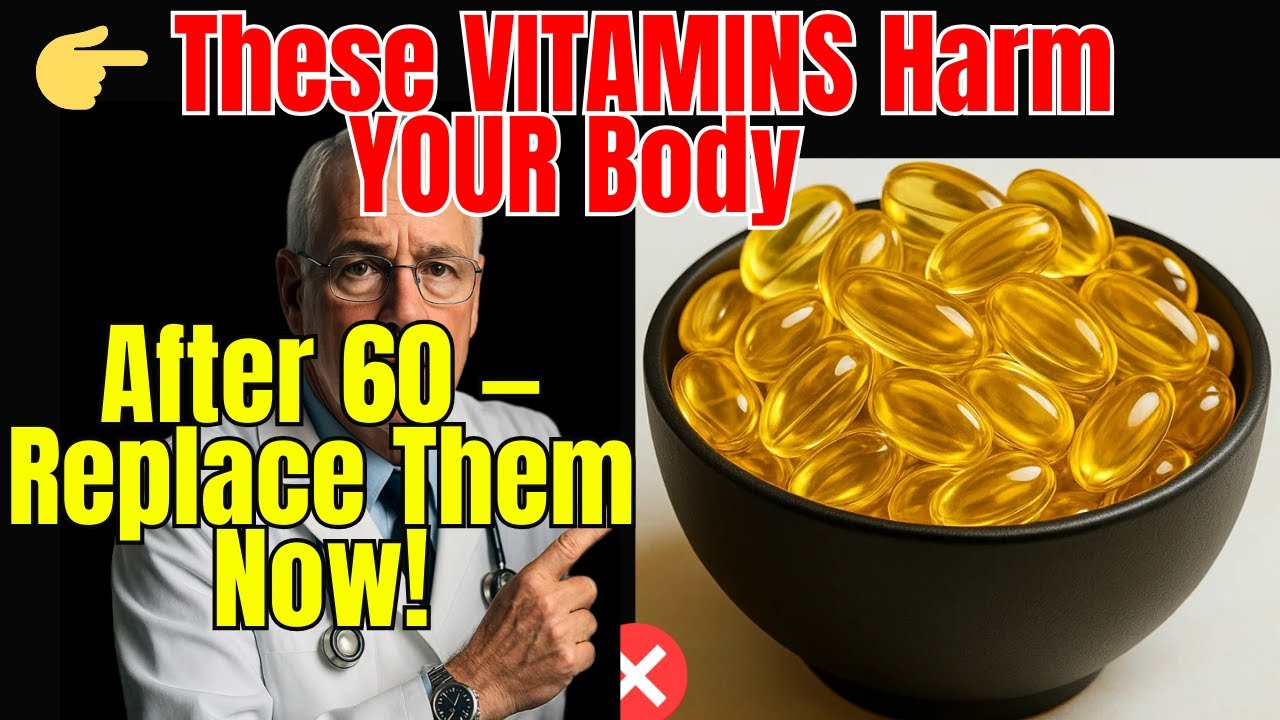 If You're Over 60, Stop Taking These Vitamins And Take These 4 Daily ...