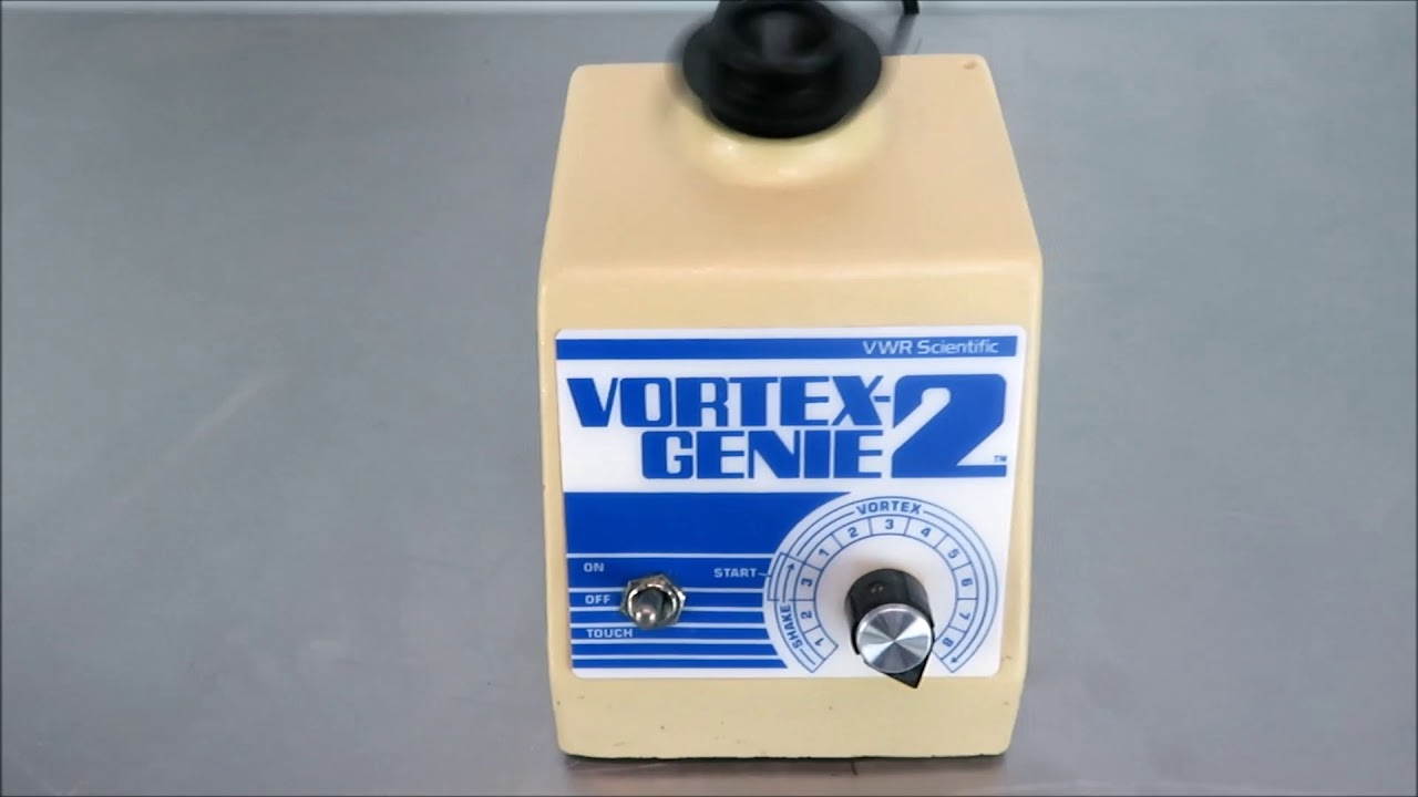 VWR Vortex Genie 2 with Tube Top - YouTube