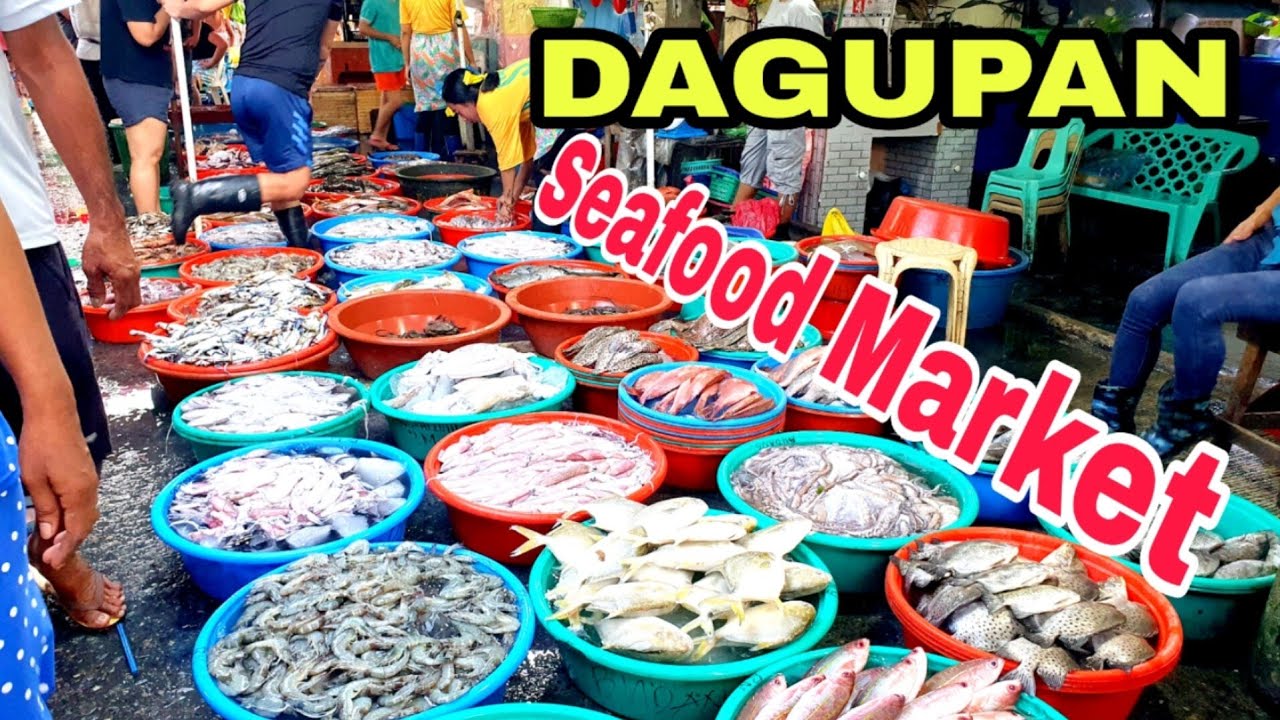 AMAZING SEAFOOD MARKET TOUR! Dagupan City, Pangasinan Tour Part 2 ...
