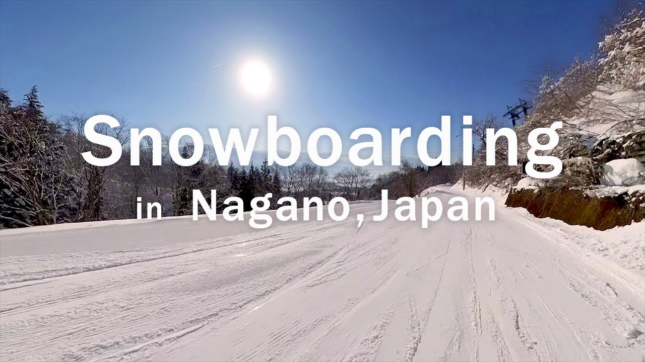 Snowboarding in Nagano,Japan | Togari Onsen Trip - YouTube