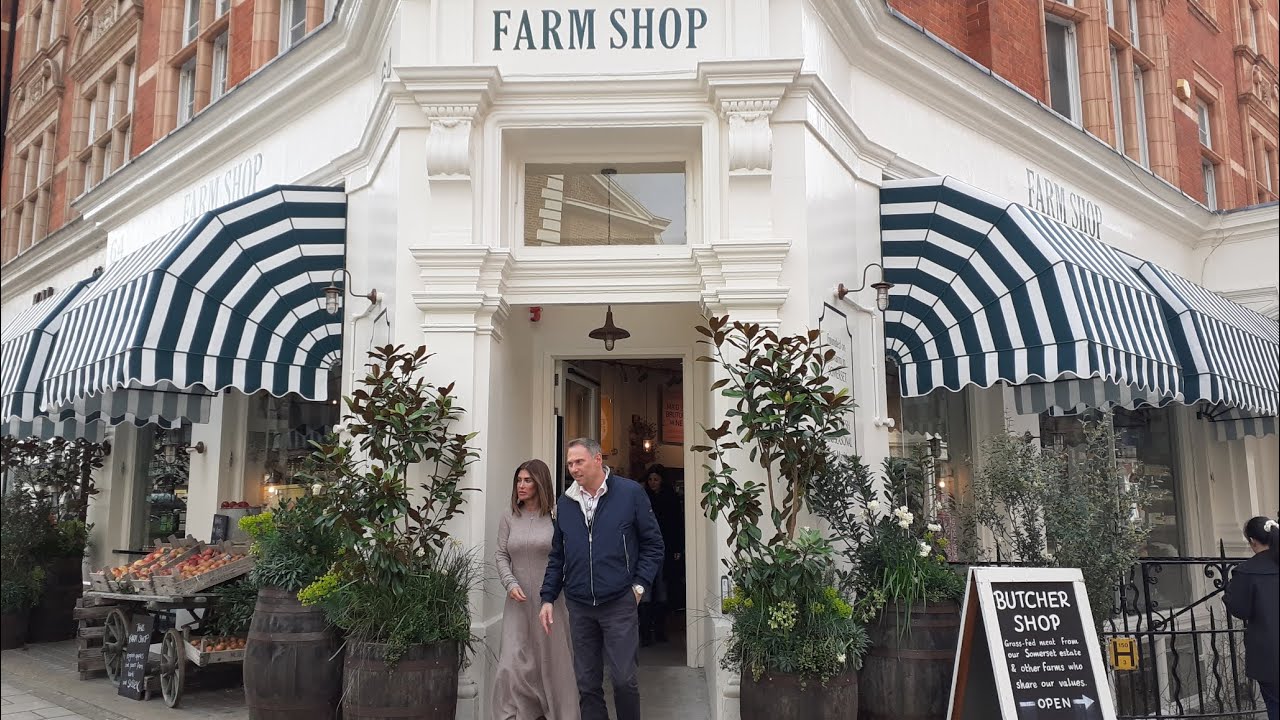 Luxurious South Audley Street Mayfair Shops and Restaurants - YouTube
