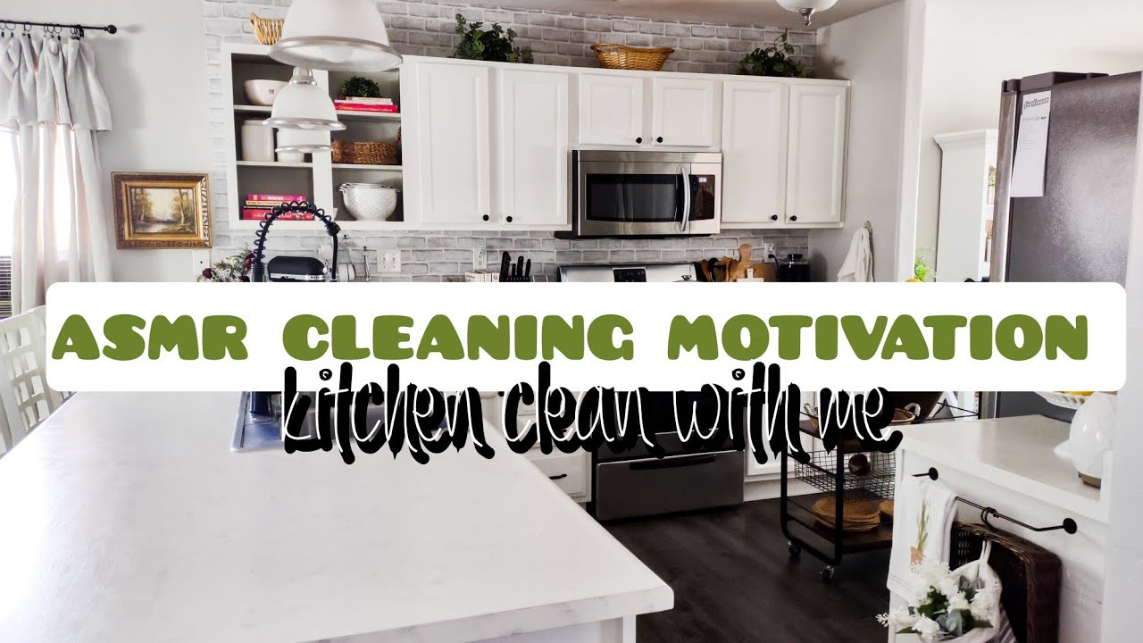 ASMR CLEANING MOTIVATION | SATISFYING CLEANING | CLEAN WITH ME - YouTube