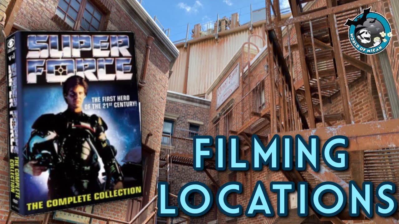 SUPER FORCE Television Series | FILMING LOCATIONS | Then & Now 1990 ...