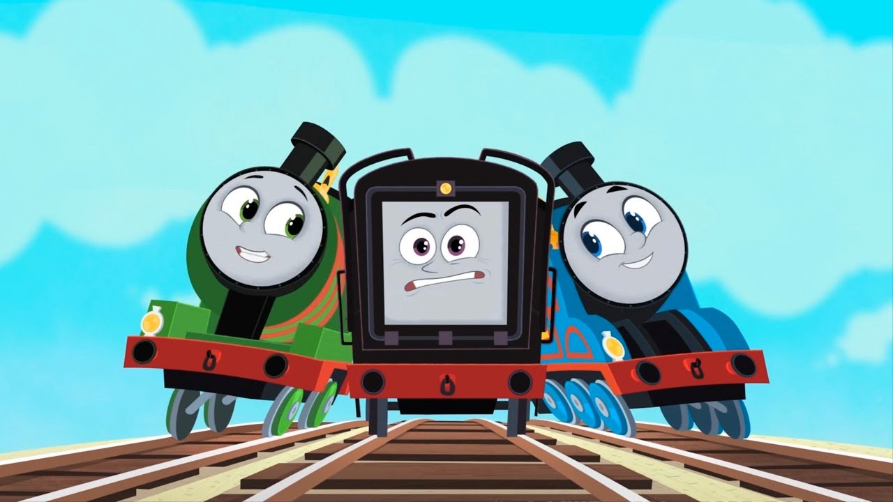 Thomas & Friends All Engines Go Get On The Laugh Track Song - YouTube