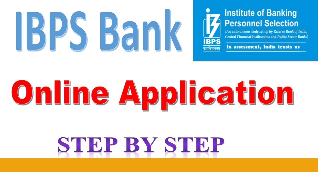 IBPS banking Recruitment Step by Step Online Application 2021 - YouTube