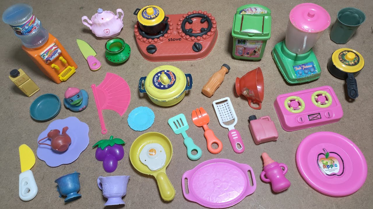 Unboxing Hello Kitty Sanrio Kitchen Set ASMR | Mini Kitchen Set ...