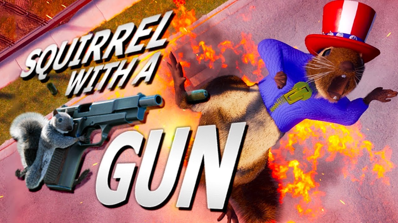 This Rodent Entered The Matrix and NEVER Got Out - Squirrel With A Gun ...
