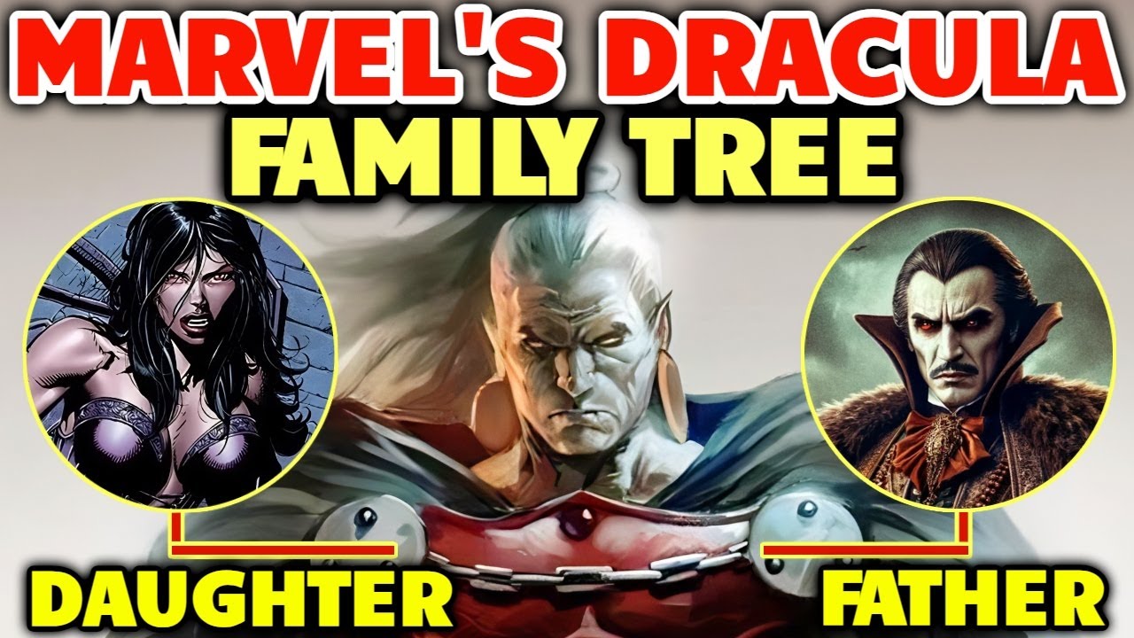 Marvel's Dracula Family Tree - Explored In Detail - YouTube