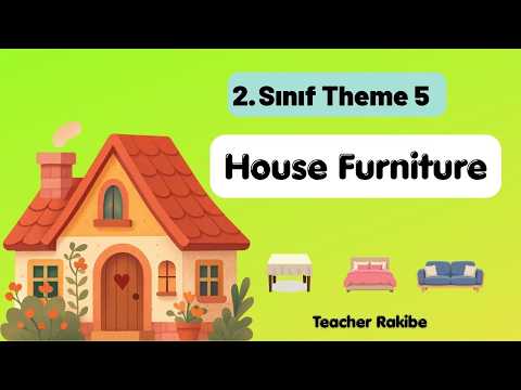 2. Sınıf İngilizce Theme 5 | Parts of the House 🏠 Konu Anlatımı