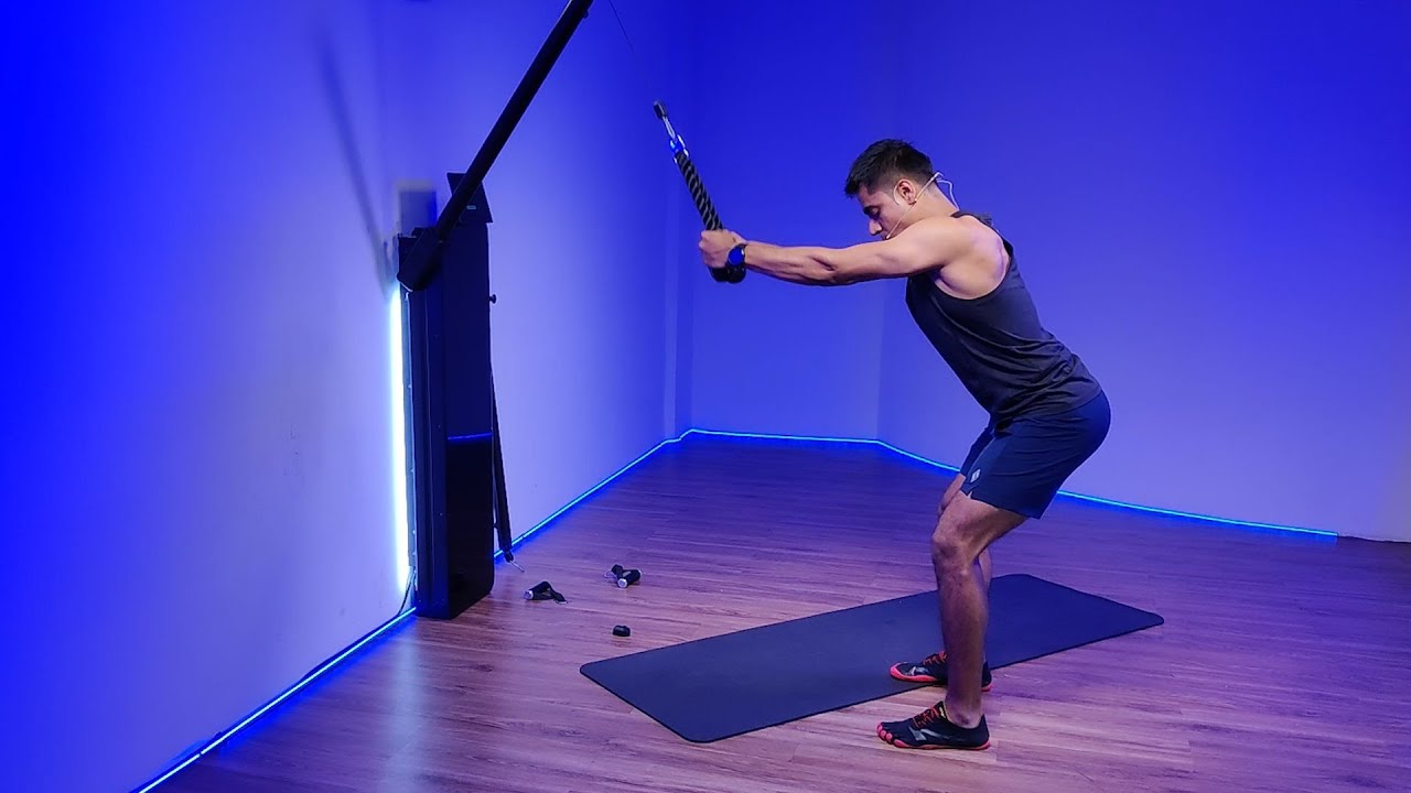 Straight Arm Pulldown | Aroleap X - YouTube