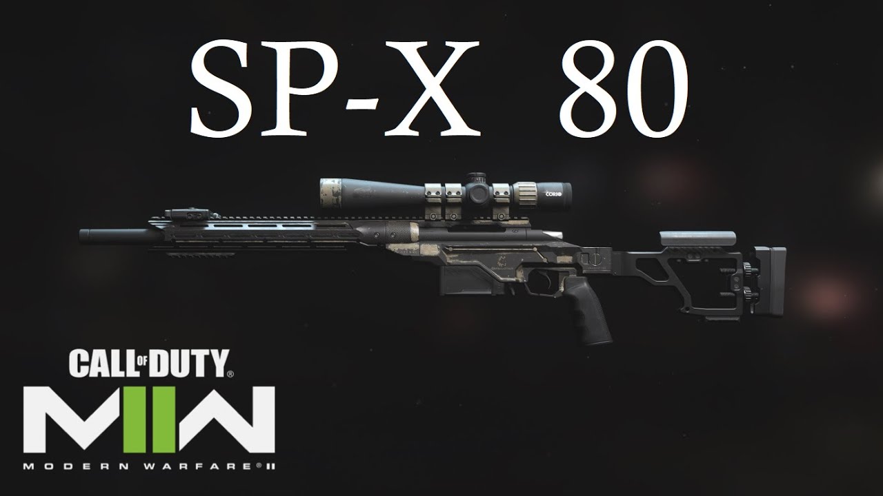 【決勝時刻 現代戰爭2】這狙擊槍真好用！spx80 - 使命召喚19 call of duty modern warfare 2 mw2022 ...