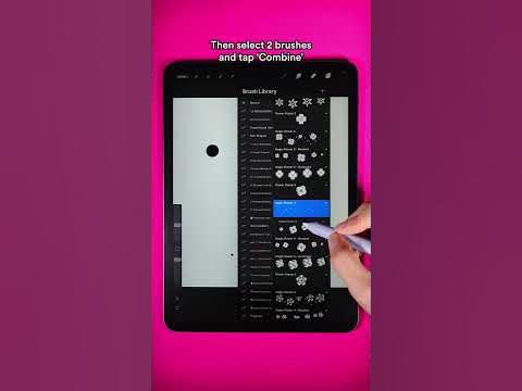 📍Procreate Hack 📍How To Combine Brushes in Procreate🖌 ️🎩 #procreate #shorts - YouTube