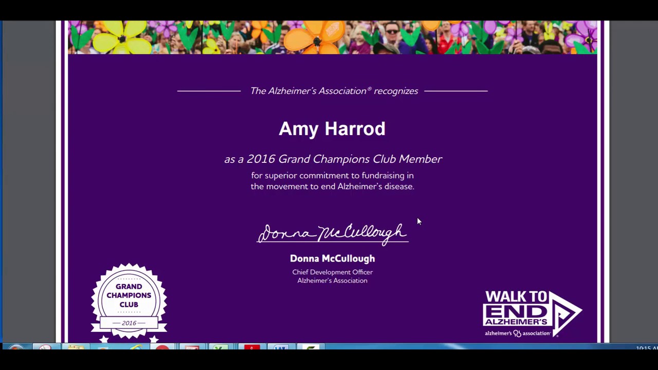 Printing off Champions or Grand Champions Certificates - YouTube