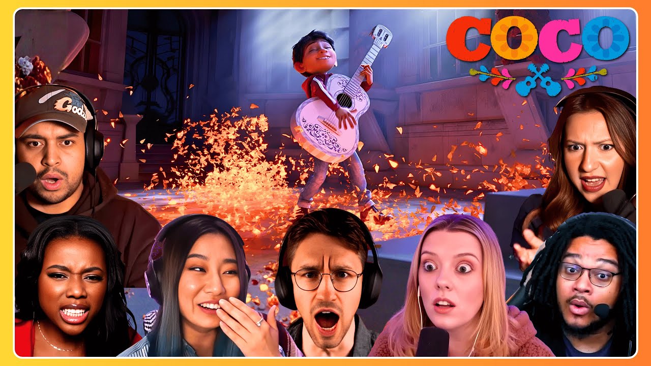 TOP Miguel Plays the Guitar & Enters the Afterlife Reactions 😮 Coco ...