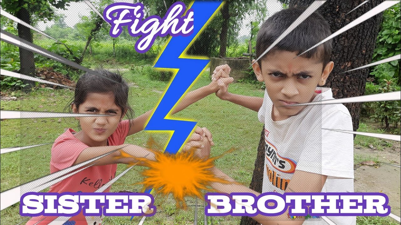 World Biggest Fight Of Brother And Sister 🤣 | Brother Vs Sister Fight ...