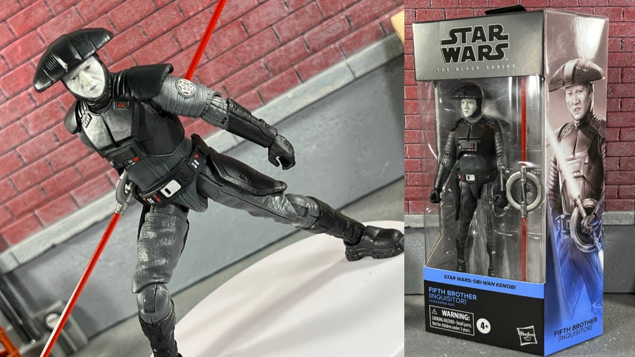 Star Wars Black Series Fifth Brother Inquisitor Obi-Wan Kenobi Action ...