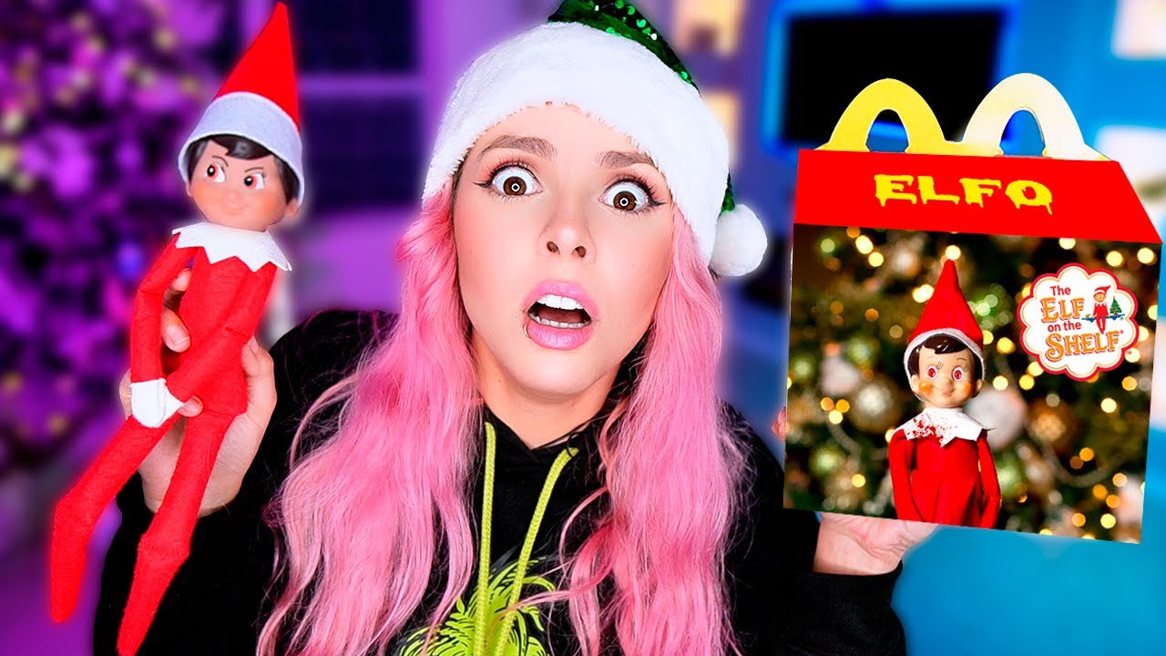 COMPRÉ LA CAJITA FELIZ DEL ELFO a las 3 AM!!☠️\u200b😰\u200b *EL ELFO ...