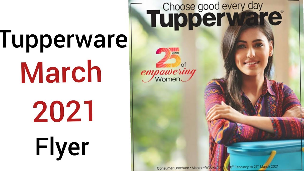 Tupperware March 2021 Consumer Flyer(New Launch : CnC - COOL N CHIC ...