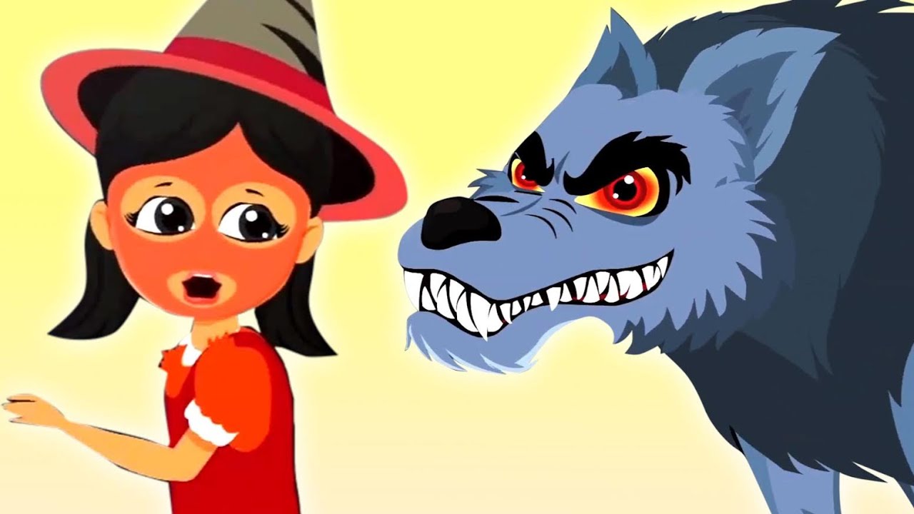 Bad Scary Wolf Halloween & Animated Cartoon Video for Babies - YouTube
