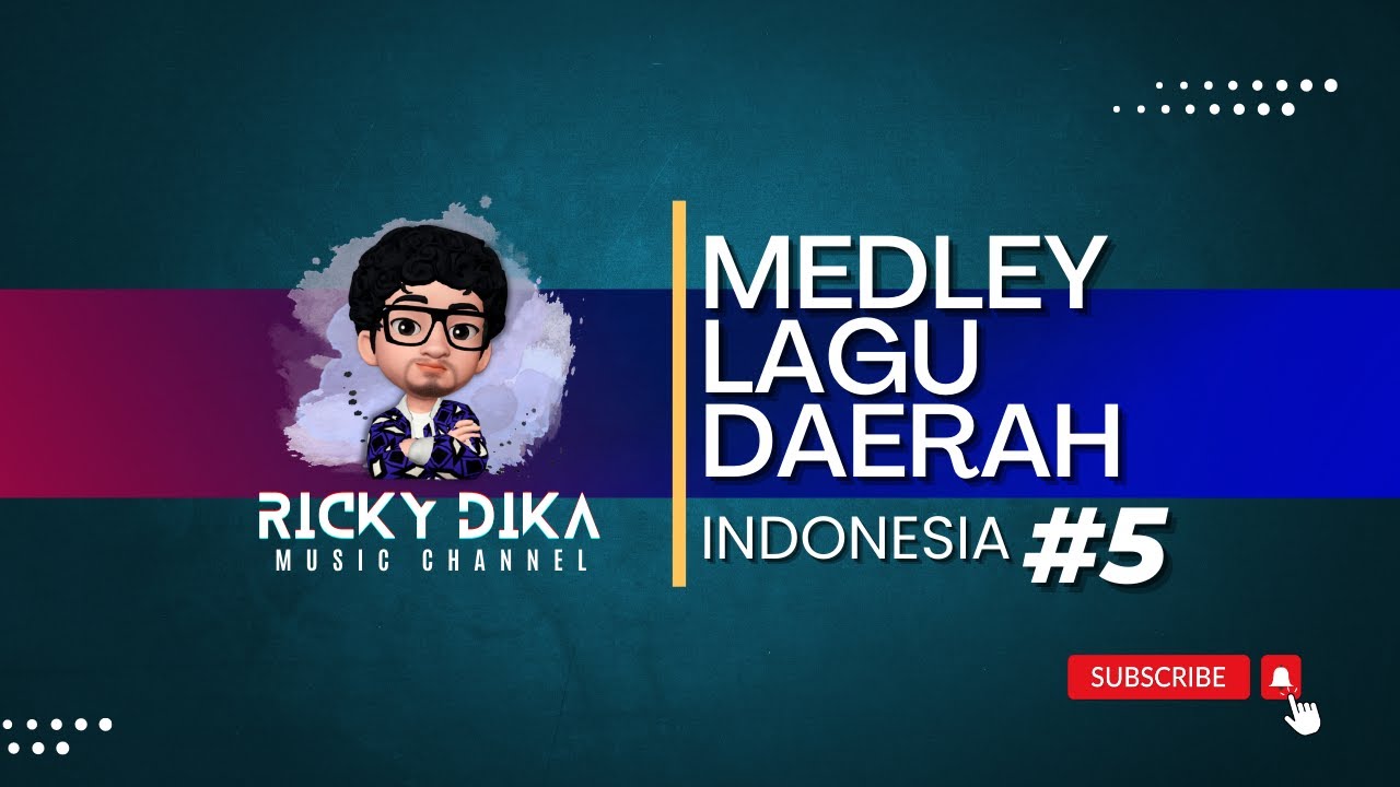 Medley Lagu Daerah Indonesia #5 (Instrumental) - Ricky Dika - YouTube